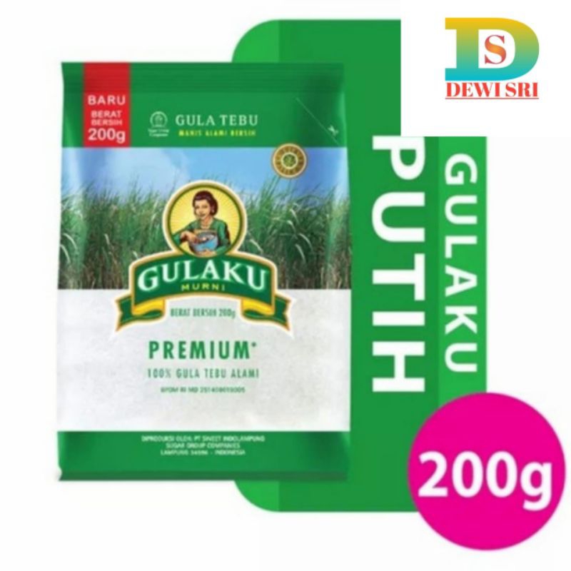 Jual GULAKU 200gr Kemasan Kuning/Hijau. | Shopee Indonesia
