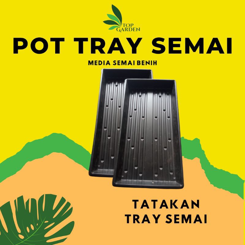 Jual TRAY SEMAI MEDIA SEMAI BENIH SAYURAN BUNGA MUDAH DAN PRAKTIS ...