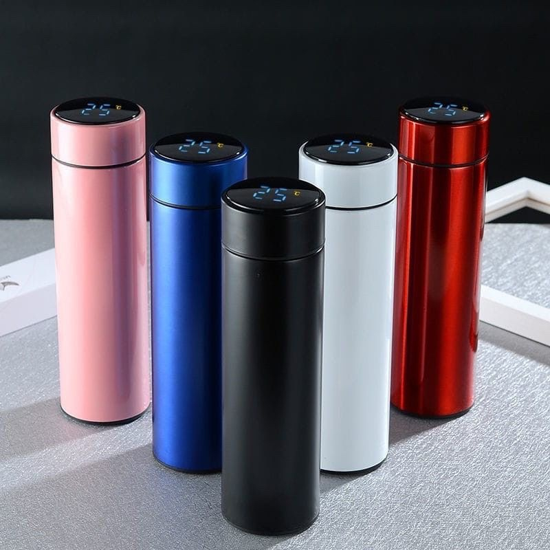 Jual Botol Minum Thermos Dengan Pengukur Suhu Panas dan Dingin ...