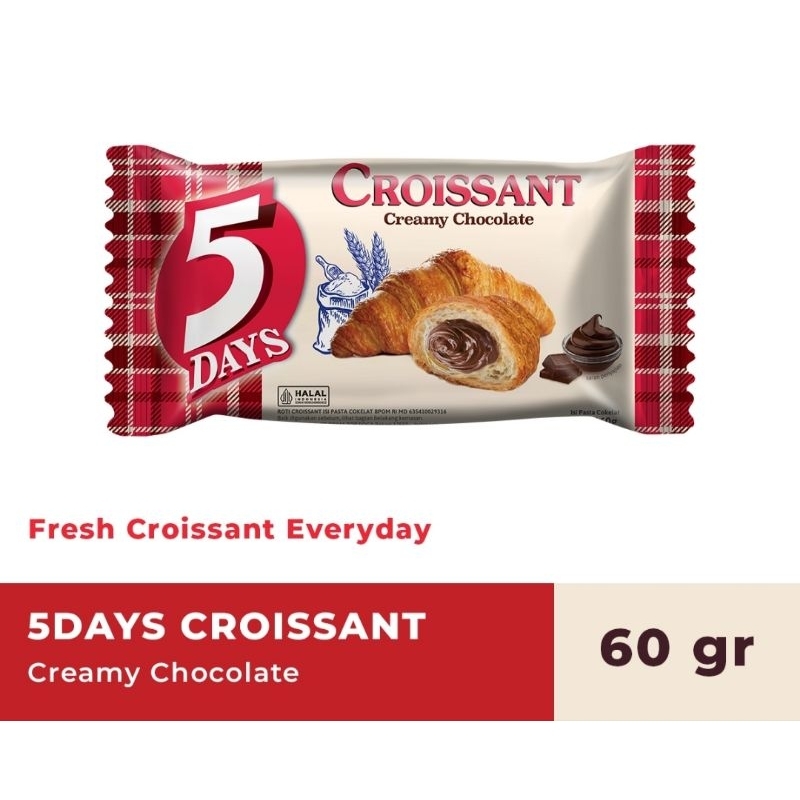Jual 5days Croissant / 5 days Croissant 60gr | Shopee Indonesia