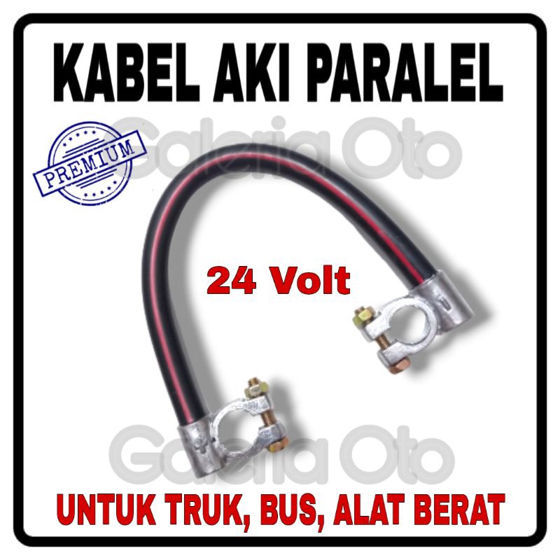 Jual Kabel Aki Paralel / Paralel Seri Accu Mobil Truck Bus Alat Berat 24 Volt - 35 MM (30CM ...