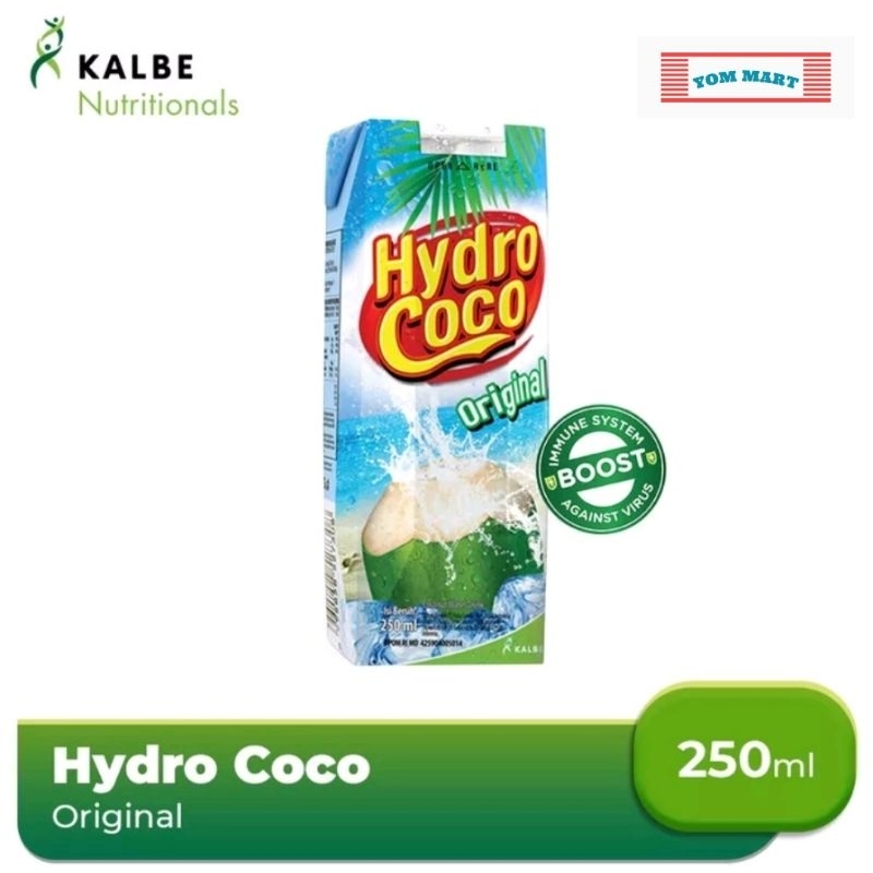 Jual HYDRO COCO ORIGINAL 250ML | AIR KELAPA MURNI | Shopee Indonesia