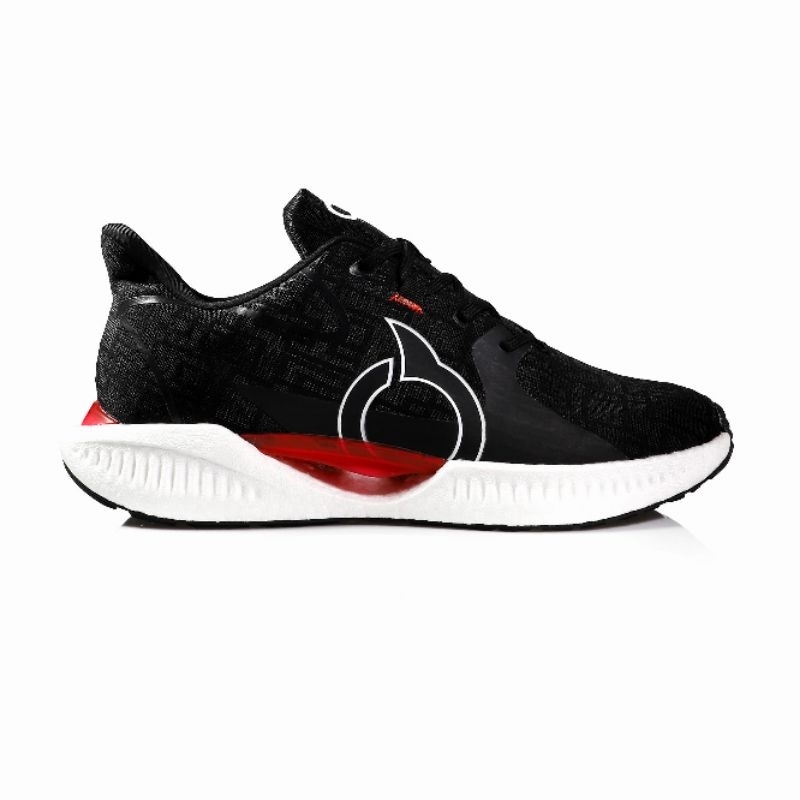 Jual Original Sepatu Running Ortuseight RESONANT - BLACK/ORTRED ...