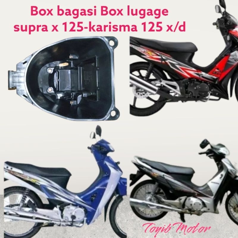 Jual Box bagasi Box lugage supra x 125-karisma 125 x/d | Shopee Indonesia