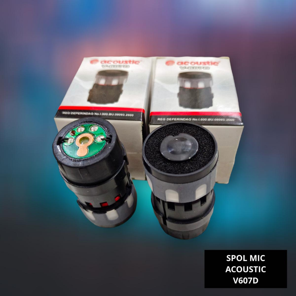 Jual Spol Mic Acoustic V607D Spul V607 607 D Spul Microphone Dynamic ...