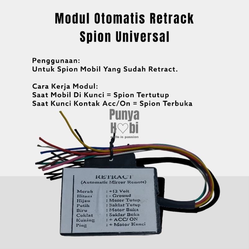 Jual Modul Spion Lipat Mobil Modul Retract | Shopee Indonesia