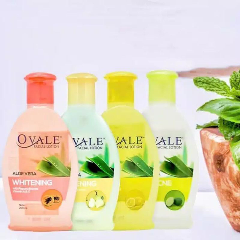 Jual OVALE FACIAL LOTION ANTI ACNE 60ML, 100ML DAN 200ML OVALE FACIAL ...