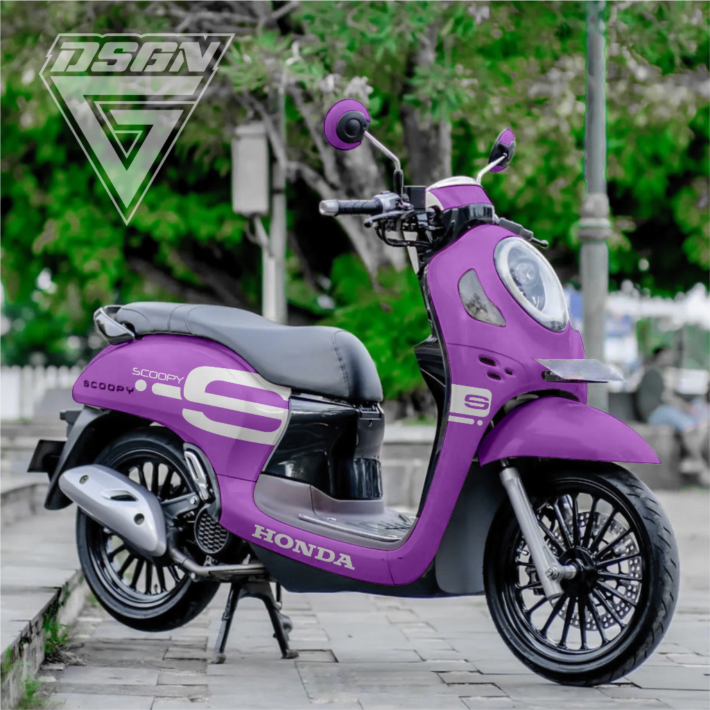 Jual Decal scoopy full body Full Blok Decal stiker Scopy Dekal New Fi ...