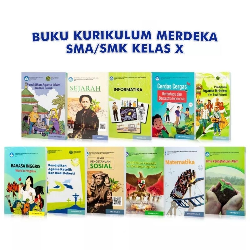 Jual BUKU PAKET SISWA SMA KELAS X / 10 KURIKULUM MERDEKA KEMENDIKBUD | Shopee Indonesia