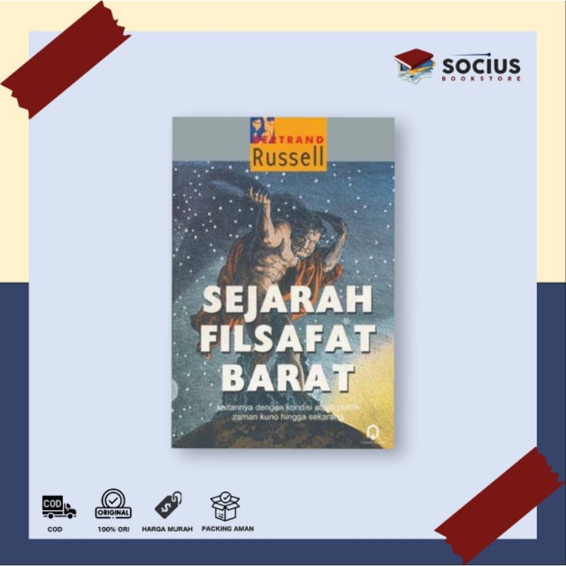Jual BUKU FILSAFAT / SEJARAH [ ORIGINAL ] - SEJARAH FILSAFAT BARAT ...