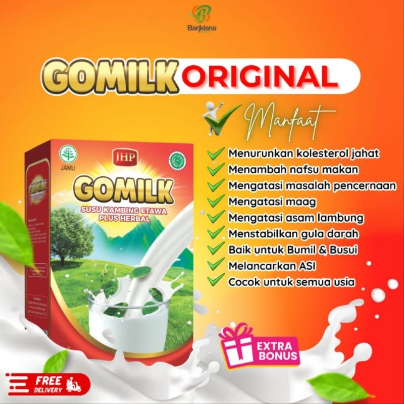 Jual Gomilk Susu Kambing Plus Daun Kelor Mengkudu Dan Daun Salam ...