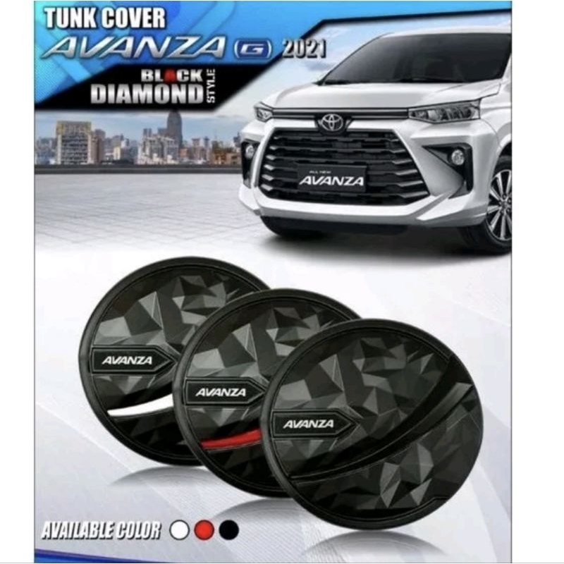 Jual Tank cover hitam diff dan carbon Veloz,Avanza dan Xenia 2022 ...