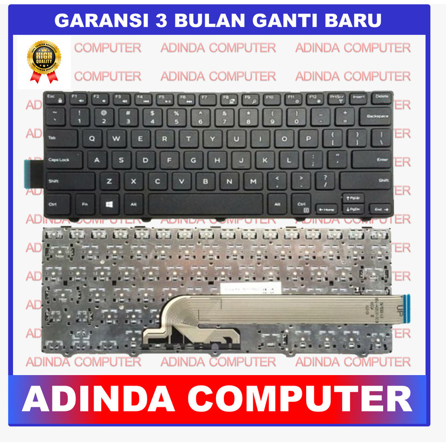 Jual Keyboard DELL Inspiron 14-3000 14-3441 14-3442 14-3446 14-3447 14 ...