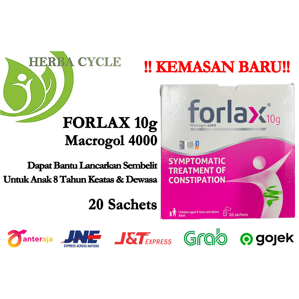 Jual Forlax Macrogol 4000 20 Sachet Bantu Mengatasi Sembelit Pada Anak ...
