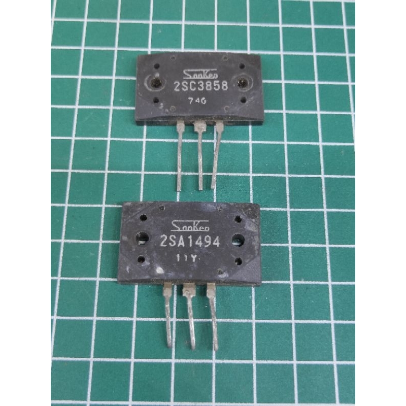 Jual Transistor SANKEN 2SA1494 - 2SC3858 2SA1619 - 2SC2922 2SA1295 ...