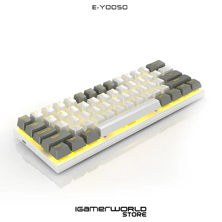 Jual E-YOOSO Z-11 / Z11 Two Tones 60% Mechanical Gaming Keyboard ...
