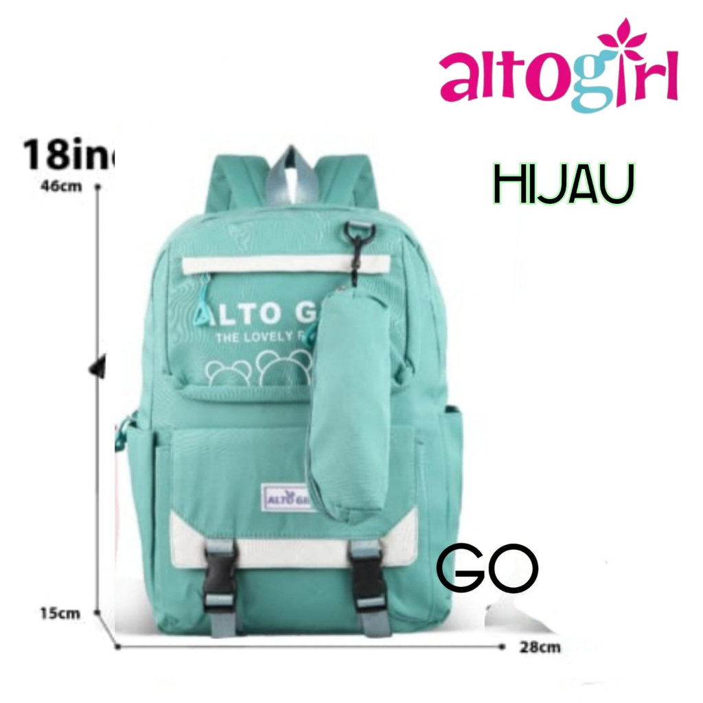 Jual gopro 3 Tas Alto Ransel Girl's Tas Alto Anak Perempuan/Ransel Wanita/Ransel Laptop Tas ...