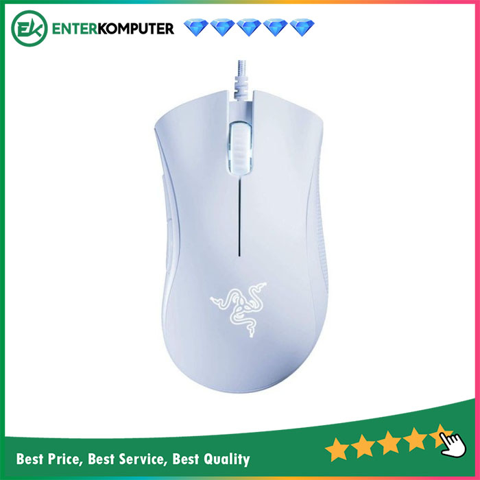 Jual Razer DeathAdder Essential - White - Gaming Mouse | Shopee Indonesia