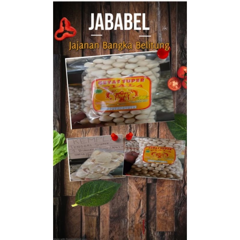 Jual Getas Kerupuk Keretek super Khas Bangka Asli. | Shopee Indonesia