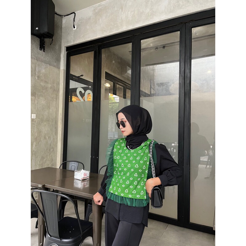 Jual Melisae Vest - Vest Kekinian/Vest Viral/Vest Batik/Vest Gaul/Vest ...