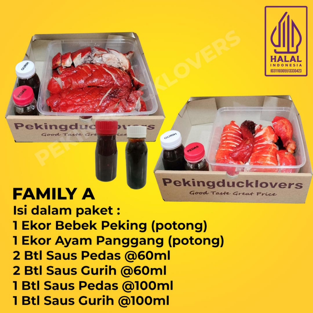 Jual Paket Hemat Family (BEBEK 1 EKOR DAN AYAM 1 EKOR) | Shopee Indonesia