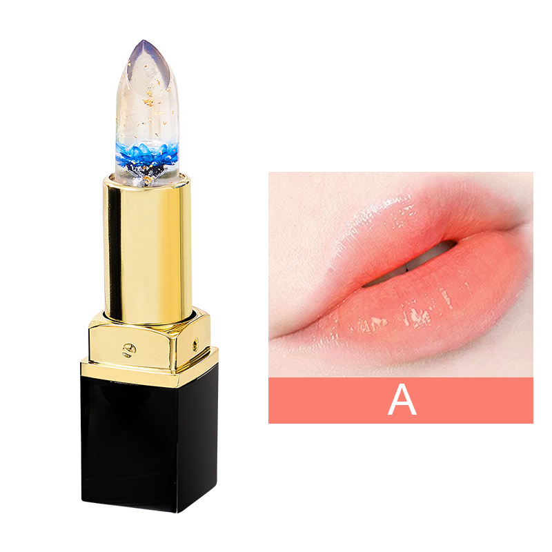 Jual COD&Ready Lipstick Jelly Transparant Moisturizing Lipstik Bunga ...