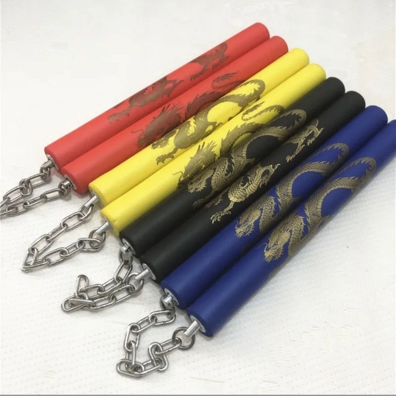 Jual Nunchaku Double Stick Busa Foam Naga | Shopee Indonesia