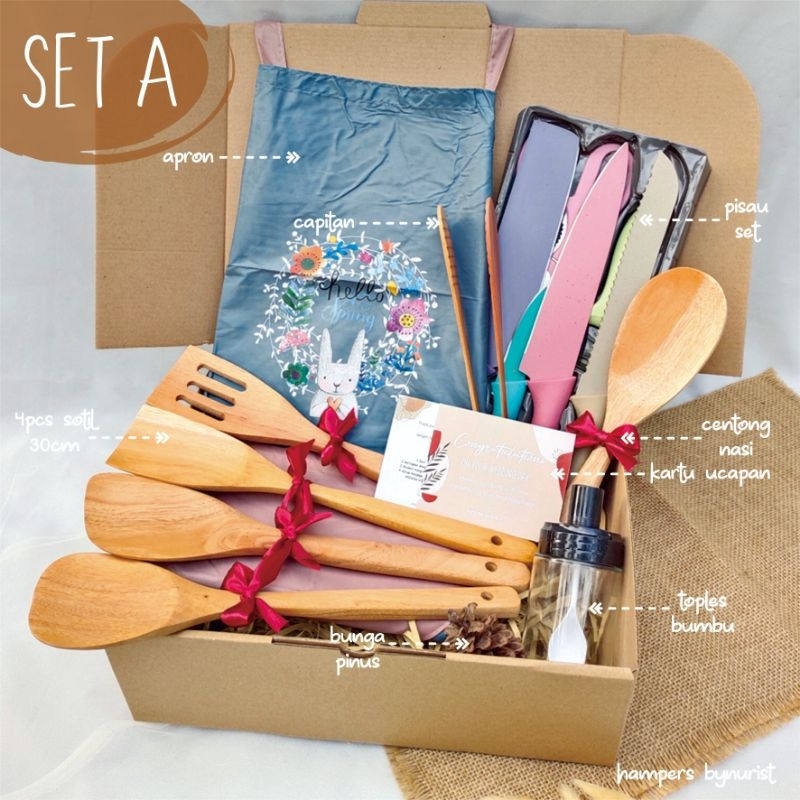 Jual COOKING SET SERIES / HAMPERS PERNIKAHAN / KADO NIKAHAN / KADO ALAT ...