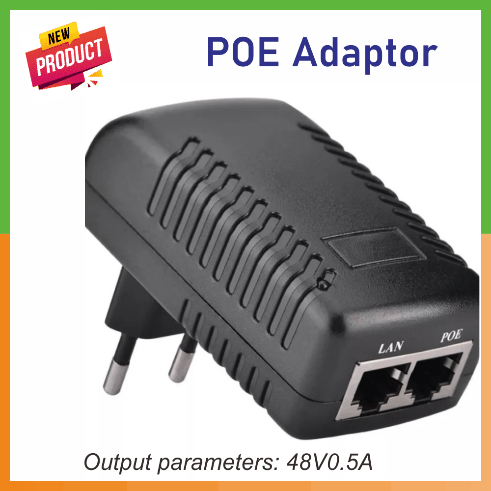 Jual Adaptor Power Over Ethernet LAN POE 48 volt 0.5a Output RJ45 Port ...