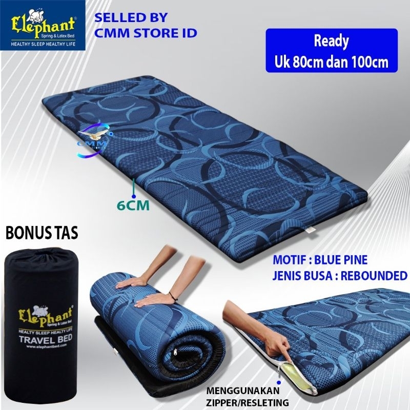 Jual Kasur Gulung Lipat Travelbed Elephant Busa Rebounded Uk 80cm dan ...