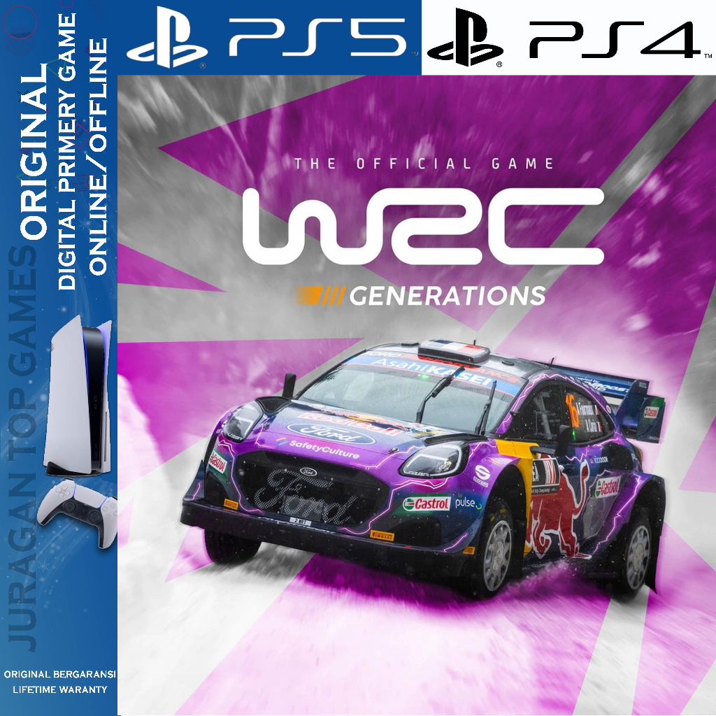 Jual WRC generations PS4 & PS5 Digital Sharing - Primery | Shopee Indonesia