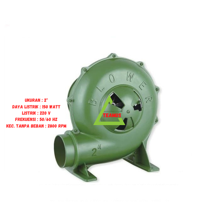 Jual Mesin Blower Keong 2" / Electric Blower 2 inci / Blower Elektrik 2 ...
