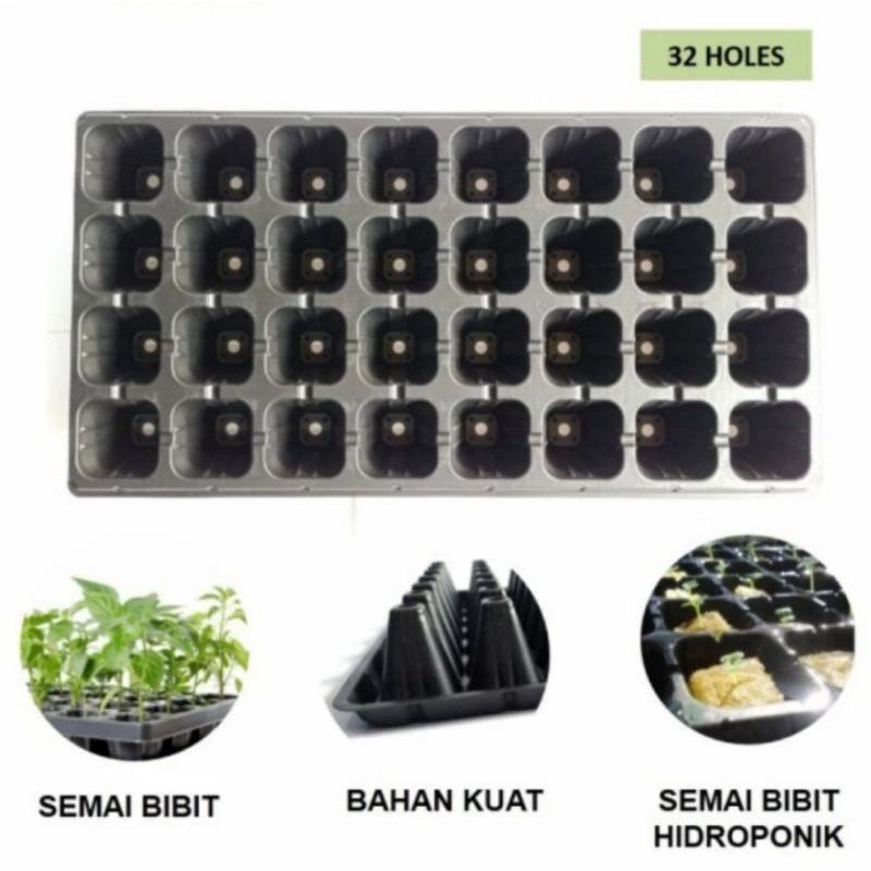 Jual TRAY SEMAI MEDIA SEMAI BENIH SAYURAN BUNGA MUDAH DAN PRAKTIS ...