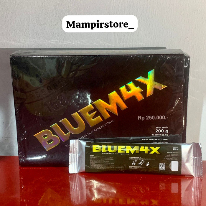Jual KOPI BLUEMAX 1 BOX ISI 10 SACHET ORIGINAL | Shopee Indonesia