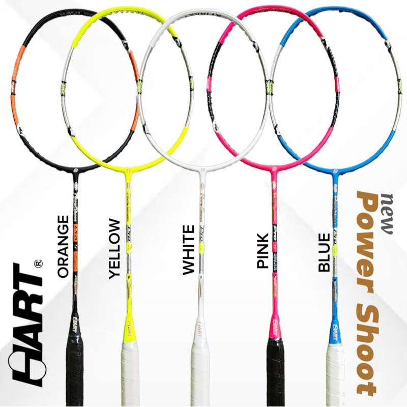 Jual [ ORIGINAL ] Raket Badminton Hart Power Shoot Pro 30 lbs 100% ...