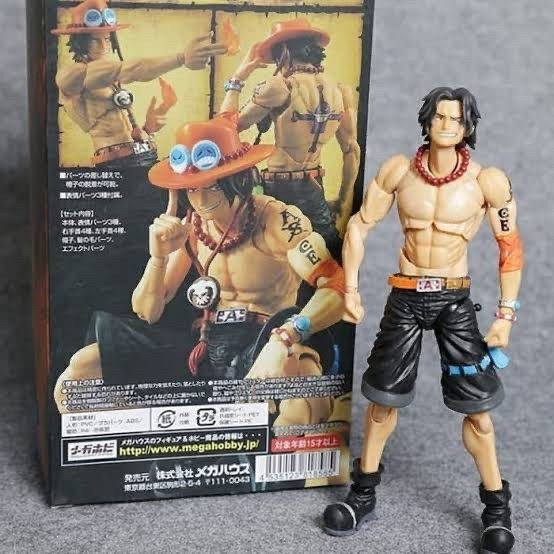 Jual VAH ACE D PORTGAS ONE PIECE VARIABLE ACTION HEROES FIGURE | Shopee ...