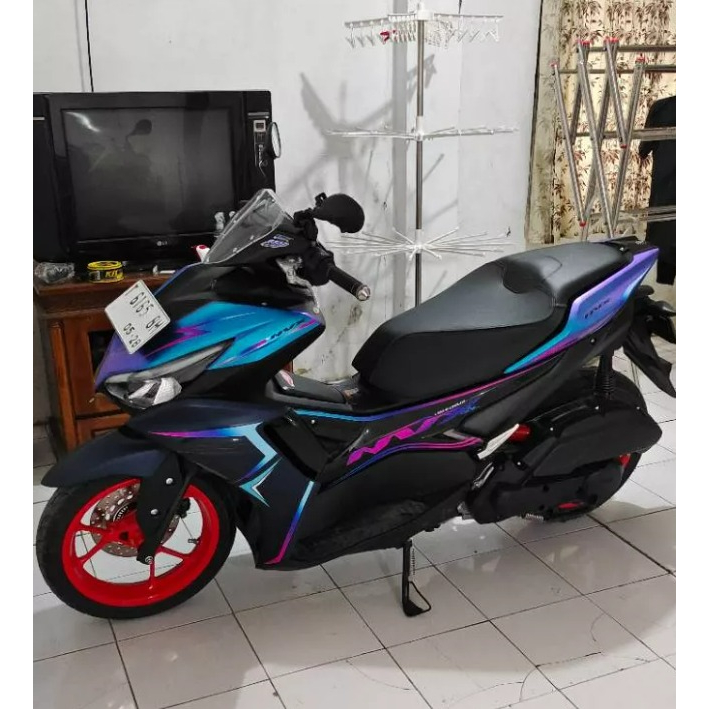 Jual STRIPING TRANSPARAN RAINBOW AEROX NEW CYBER CITY/AEROX NEW 155 2021-2023 | Shopee Indonesia