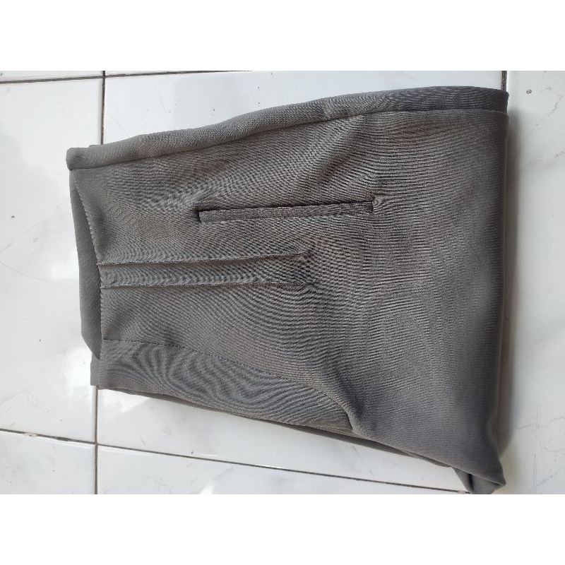 Jual AERUM HIGHWAIST SCUBA PANTS SAKU PASPOL CELANA ZIPPER SCUBA PANTS ...