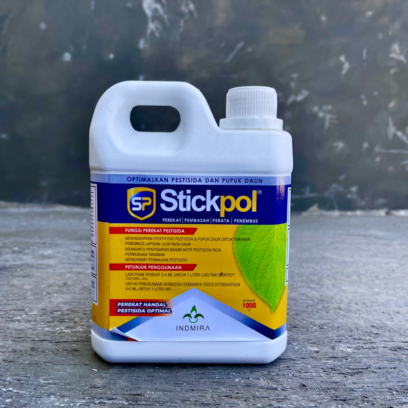 Jual PEREKAT PERATA PESTISIDA STICKPOL 1000ML - PENEMBUS PERATA DAN ...