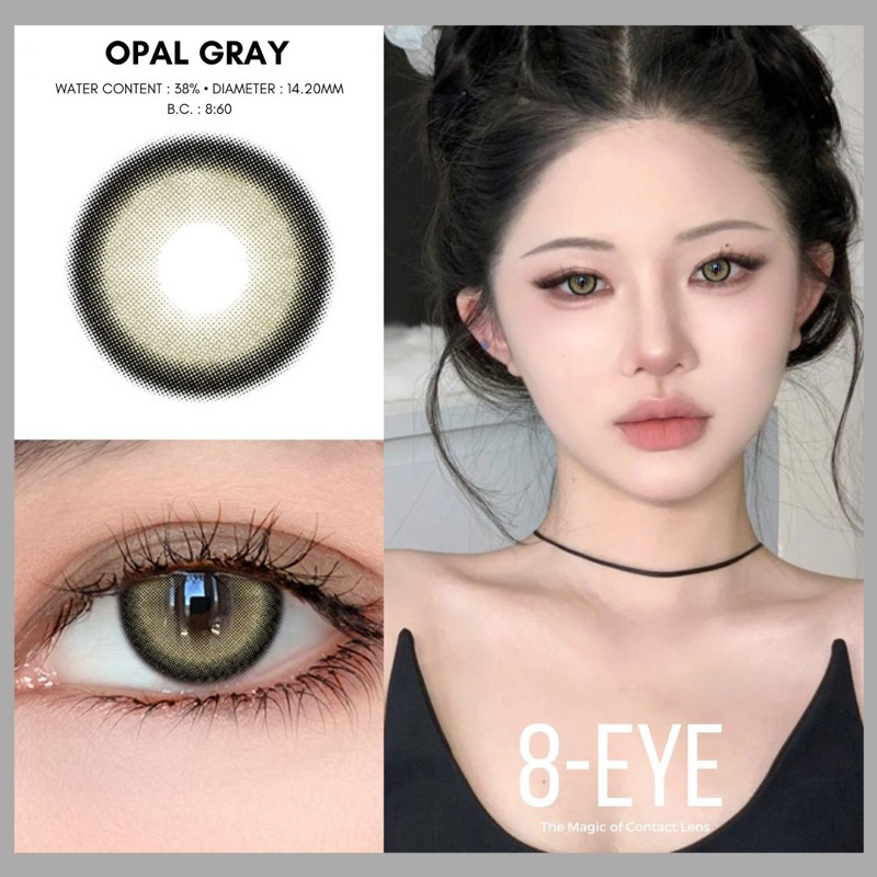 Jual { COD } 8-EYE Softlens OPAL Diameter 14.50 mm softlen soflens ...