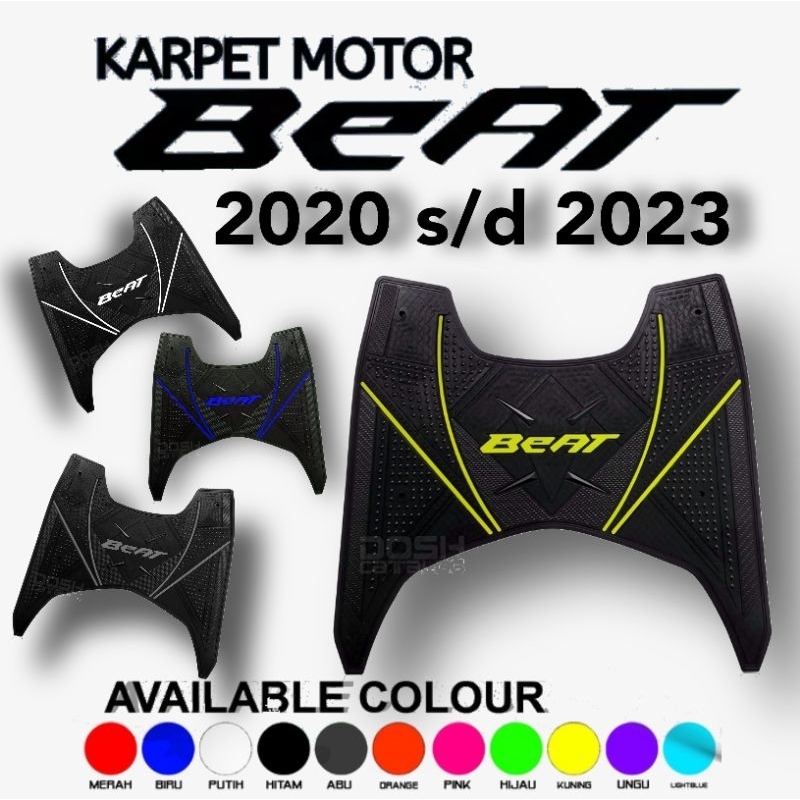 Jual Karpet Beat Deluxe Street 2020 SD 2023 Alas Kaki Pijakan Keset Motor Honda Matic Kualitas ...