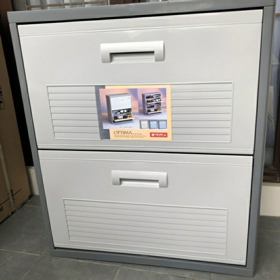 Jual KARGO Rak Sepatu Lion Star A 80 Plastik Tebal / OPTIMA SHOES ...