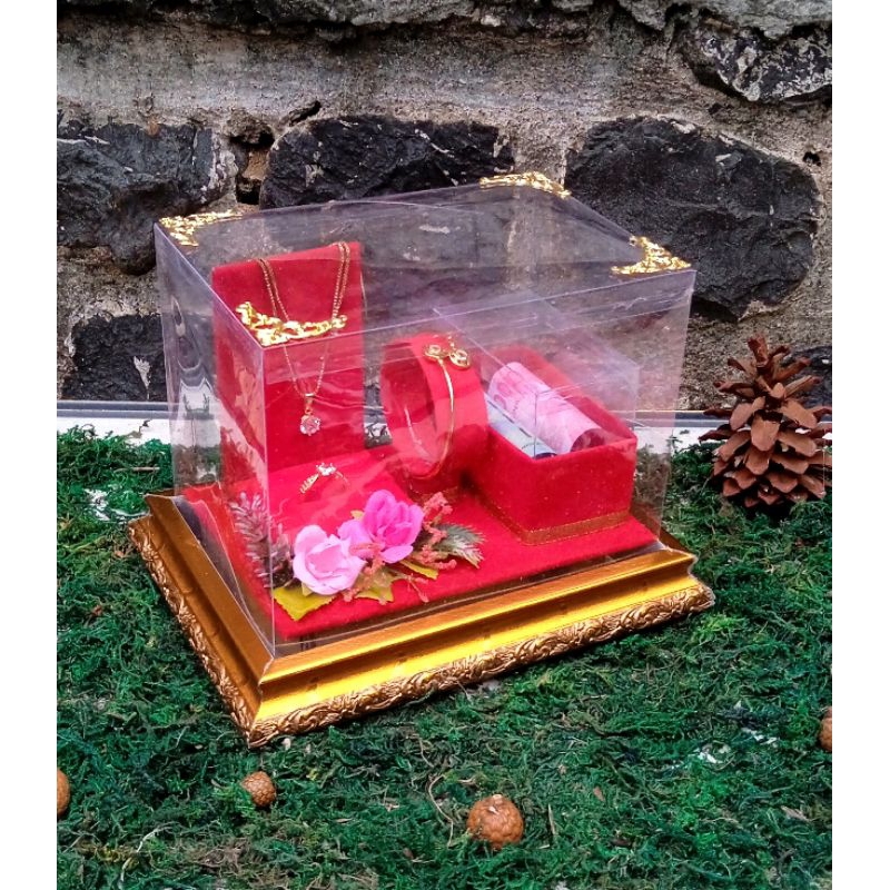 Jual (REAL PICT ) BOX HANTARAN SESERAHAN TEMPAT PERHIASAN TUNANGAN ...