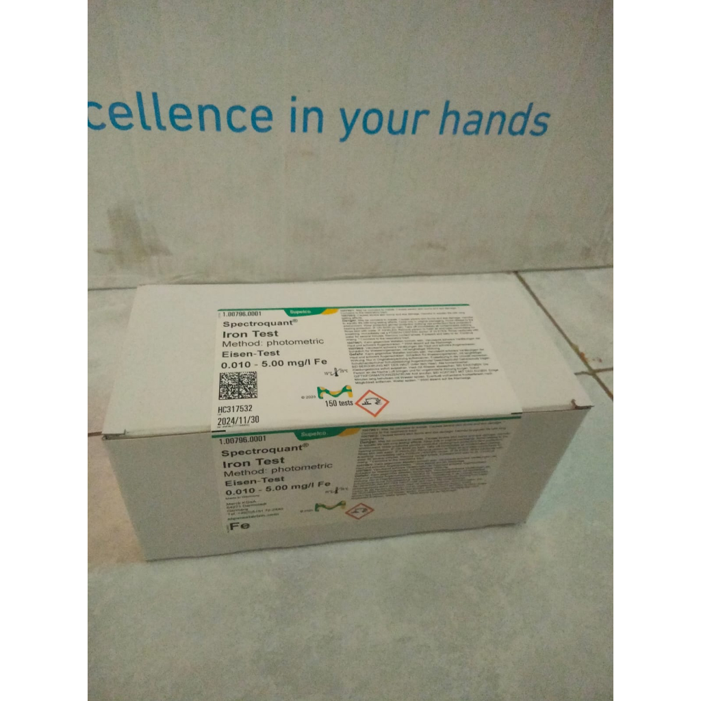 Jual Iron Test Merck 1.00796.0001 Merck | Shopee Indonesia
