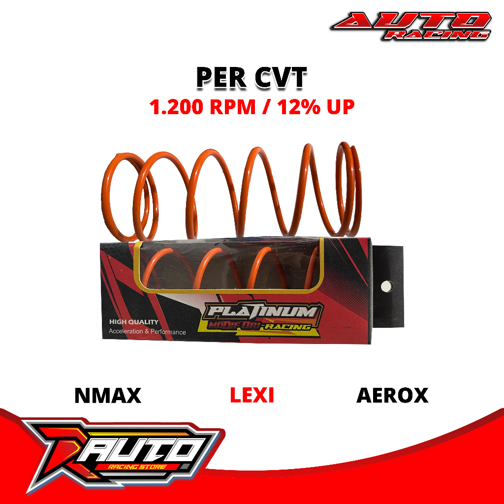 Jual PER CVT 1200 RPM Per cvt Nmax Racing 1200 rpm Per cvt Aerox 1200 ...