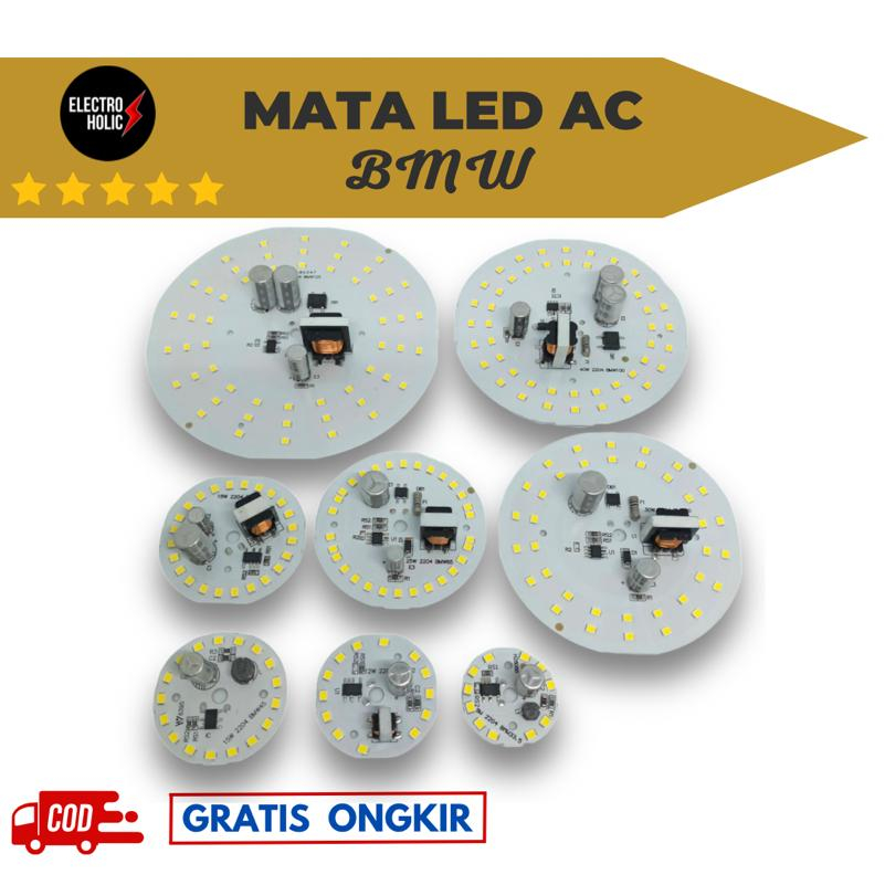 Jual LED AC BMW Nyala Putih - Modul PCB All Varian Watt | Shopee Indonesia