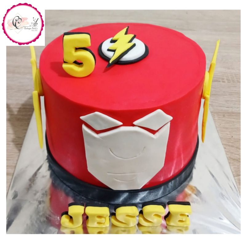 Jual The Flash Cake / Kue Ulang Tahun Flash / Kue Ultah The Flash ...