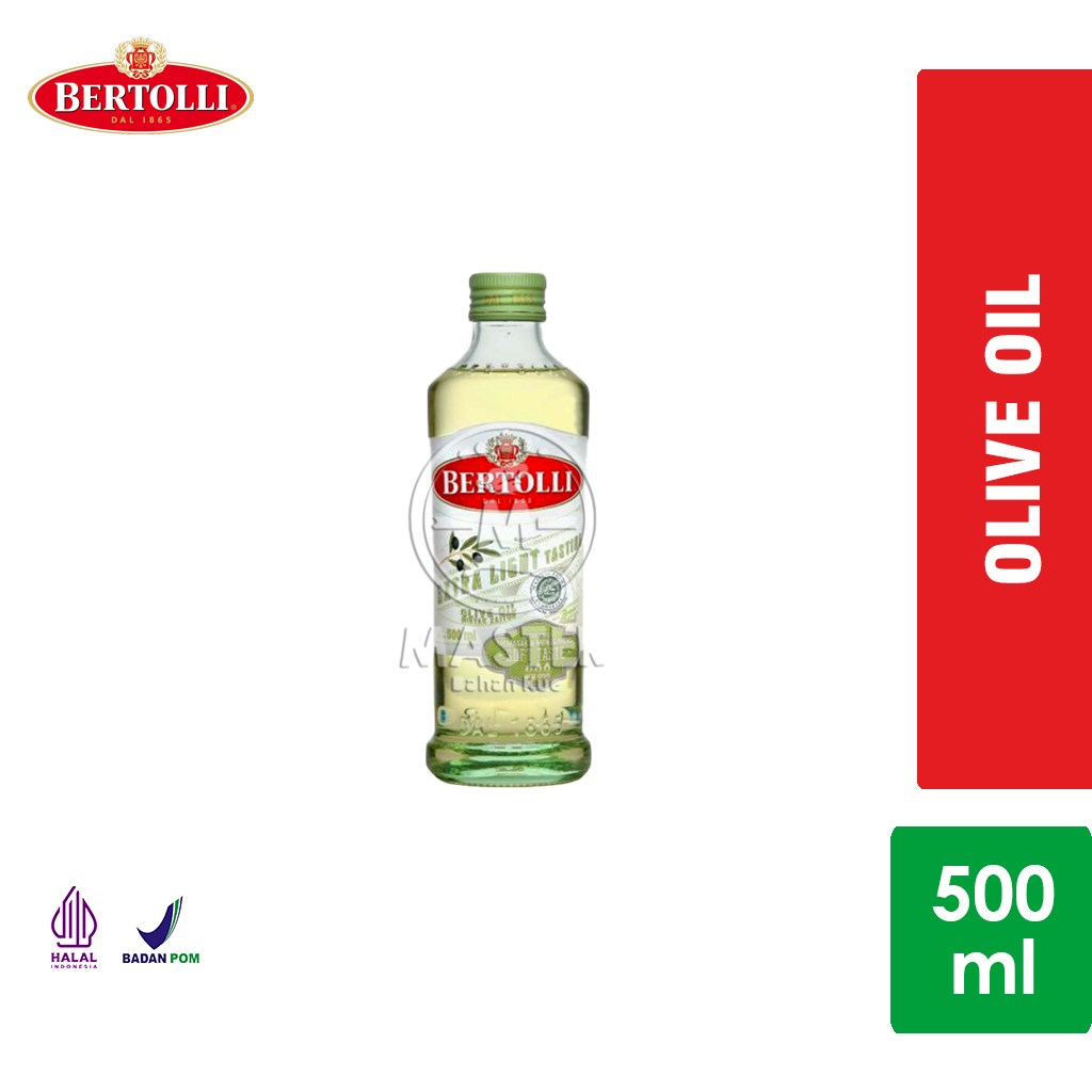 Jual Olive Oil Extra Light Bertolli / Minyak Zaitun [Botol Kaca 500ml ...