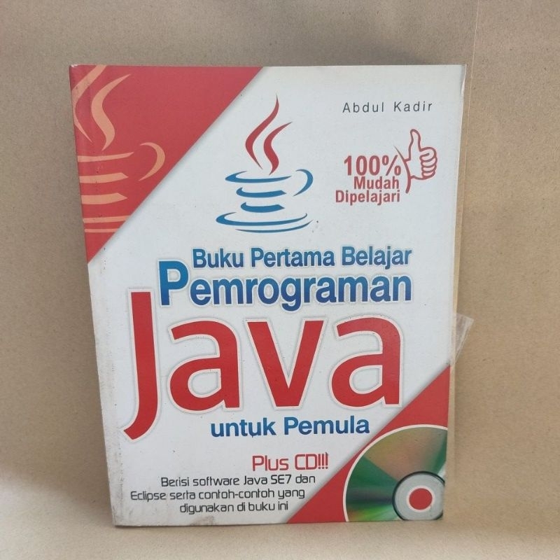 Jual buku pertama belajar pemrograman java plus cd. bb10 | Shopee Indonesia