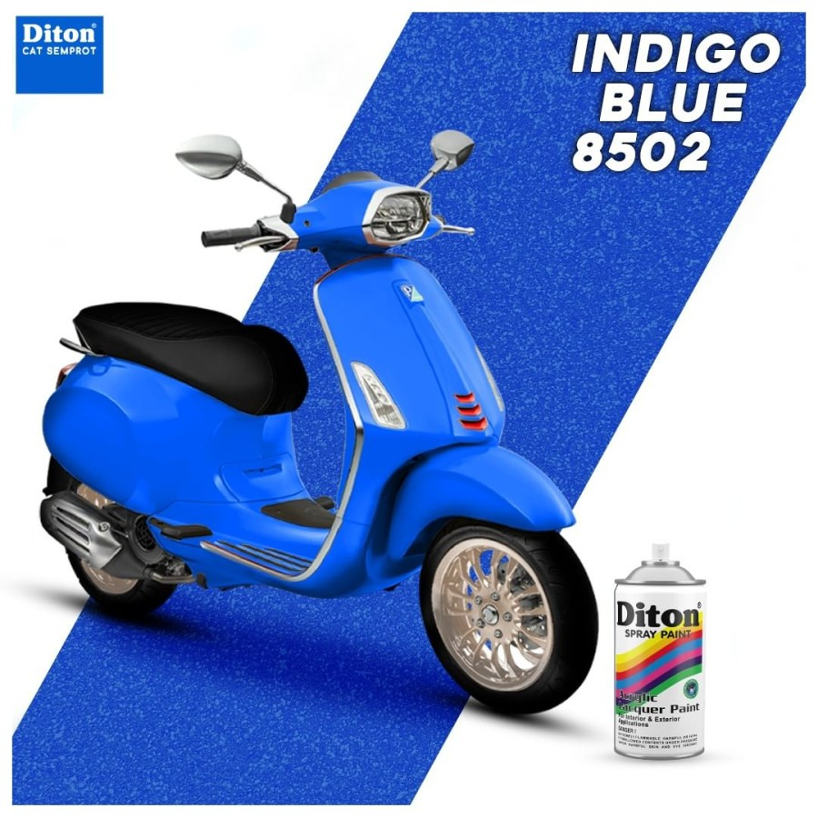 Jual Cat Pylox Pilox Diton 300cc Pilok Standard Semprot Motor Biru 8502 ...
